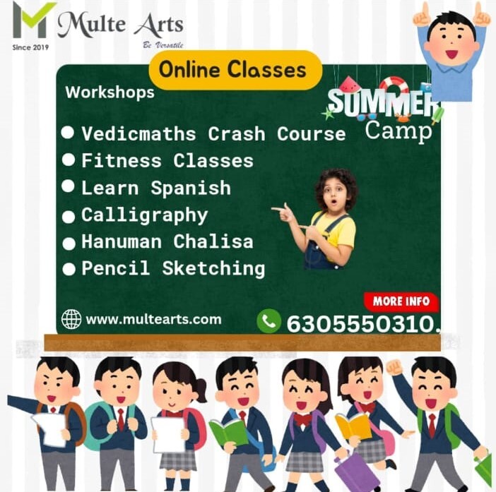 Multe Arts - Summer Camp Workshop for kids in Online